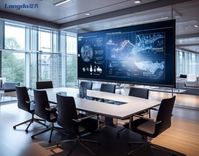 108'' 135'' 162'' 216'' All-in-One LED Display Smart TV Conference ...