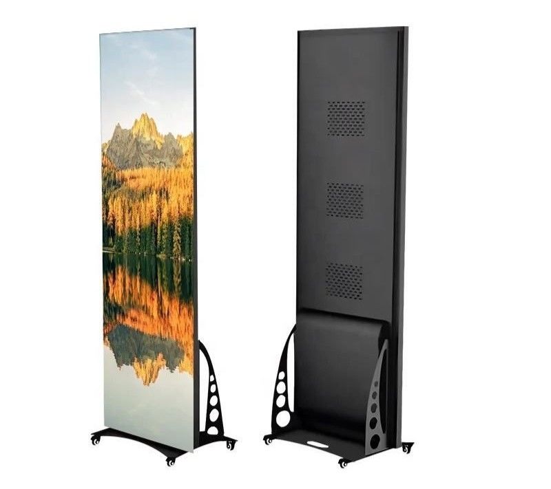 HD Indoor P2 Advertising LED Poster Video Display Digital Player ...
