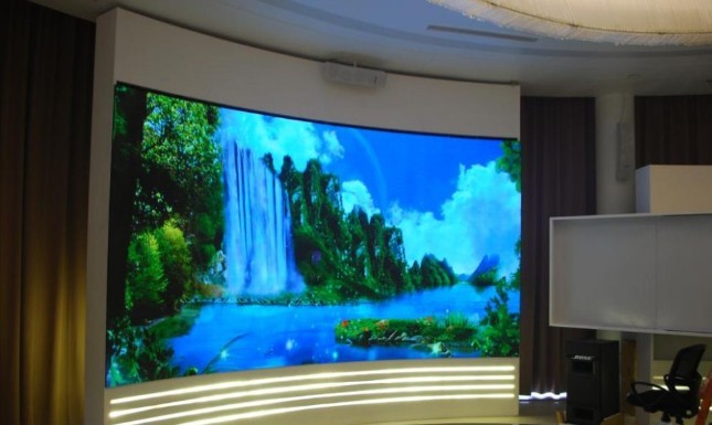 2880Hz Led Flexible Module Curved Led Display Screen Video Panels IC ...